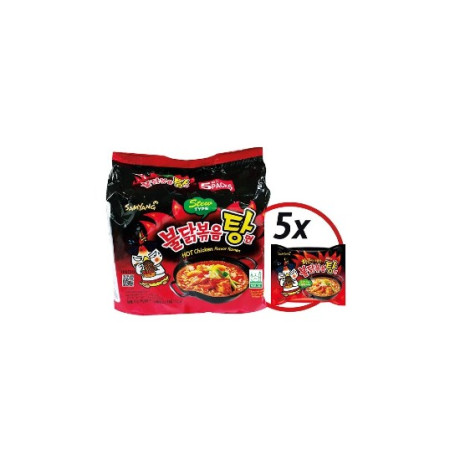 Samyang Nudeln, scharf, aus Korea, 8,99